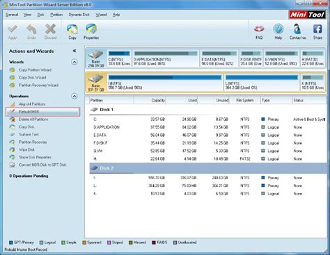 Disk Operationsrebuild Mbr Minitool Partition Wizard Documentation