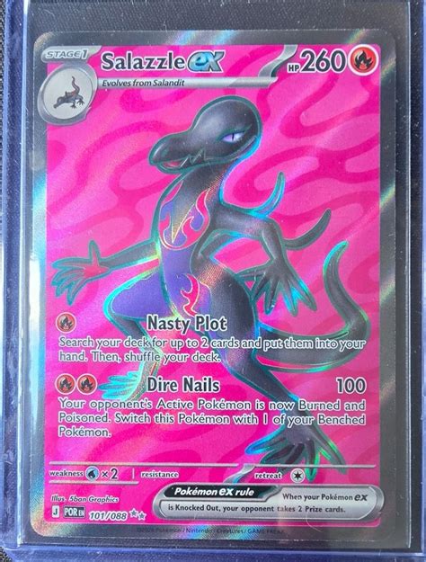Pokemon Tcg Salazzle Full Art Ultra Rare From Mercari