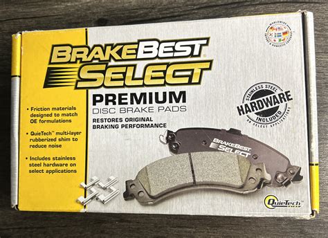 Brakebest Select Premium Ceramic Disc Brake Pads Sc1327 Bb2 New Ebay