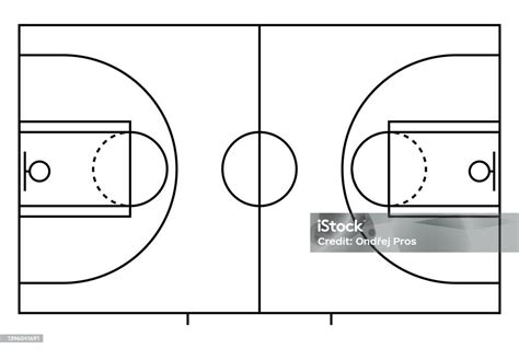 농구 코트 아이콘 바닥 마루 면적 최고 미국 스포츠 기호 바구니 필드 벡터 일러스트 경쟁에 대한 스톡 벡터 아트 및 기타 이미지 경쟁 계절 계획 Istock