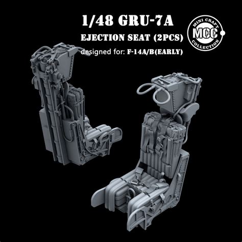 Gru 7a Ejection Seats For Grumman F 14 A B Tomcat Early 2pcs 3d