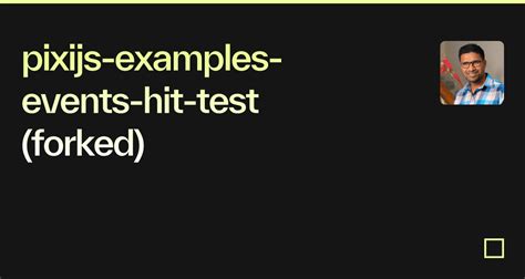 Pixijs Examples Events Hit Test Forked Codesandbox