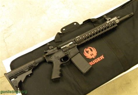 Rifles Ruger Sr 556 Carbine Autoloading Rifle 223 Rem 5 56