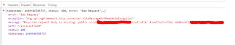 Java Spring REST API Status 400 Response On POST PUT Stack Overflow