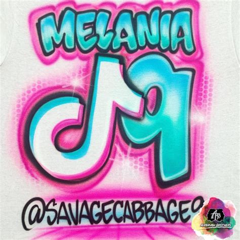 Airbrush Tiktok Birthday Shirt Design Airbrush Brothers