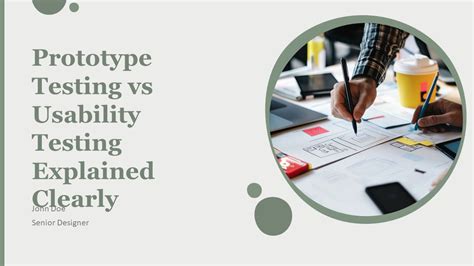 Prototype Testing Vs Usability Testing Explained Clearly Ppt Graphics At