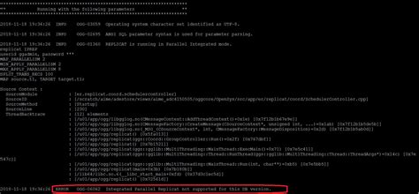 Oracle Goldengate Parallel Replicat Oracle Scn