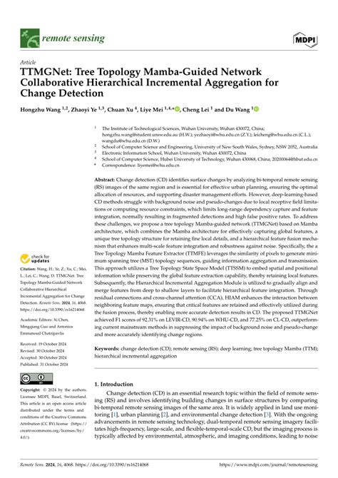 Pdf Ttmgnet Tree Topology Mamba Guided Network Collaborative Hierarchical Incremental