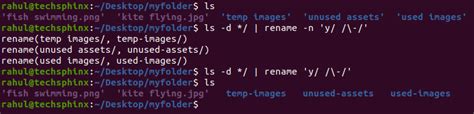 How To Rename Directories In Linux Using Terminal Techsphinx