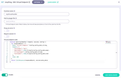 Transform Traffic By Using Tyk Middlewares