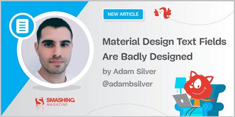 Material Design Text Fields Are Badly Designed — Smashing Magazine Kerbco Web Services