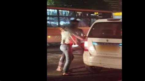 Cab Featured In Video Showing Man Pushing Woman Traced In Gurugram