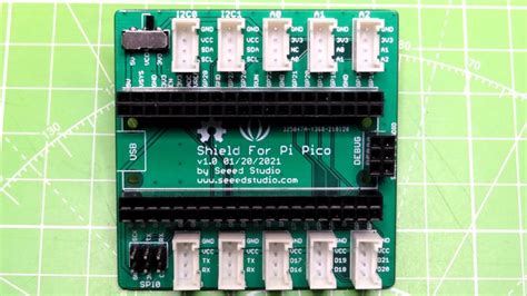 Seeed Grove Shield For Raspberry Pi Pico Review Electronics As Simple As Lego Toms Hardware
