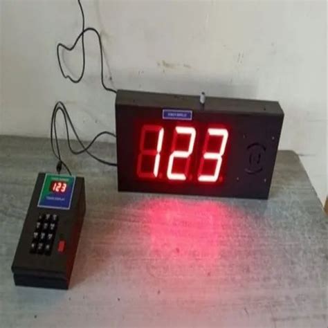 Red Digital Token Display System At 4500 Piece In Hyderabad ID 21480157555