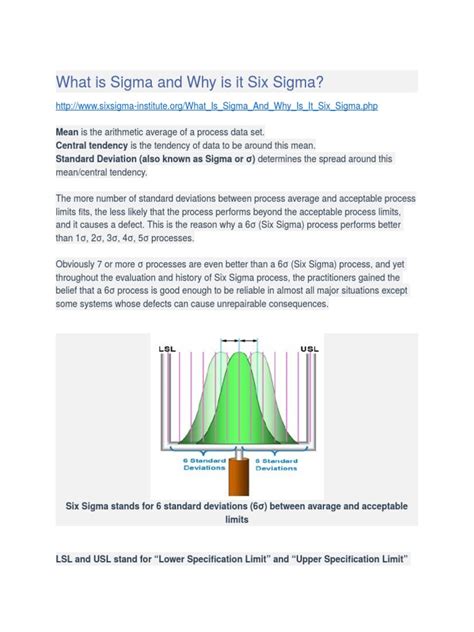 Why Is It Six Sigma Download Free Pdf Standard Deviation Six Sigma