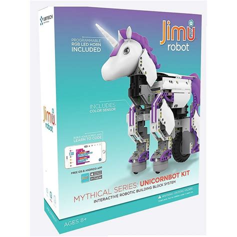 Ubtech Jimu Robot Mythical Series Unicornbot Kit App Enabled Building