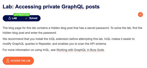 Graphql Api Vulnerabilities Accessing Private Graphql Posts By