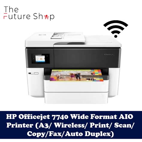 Hp Officejet Pro Wide Format All In One Printer A Wireless Print Scan Copy Fax Years