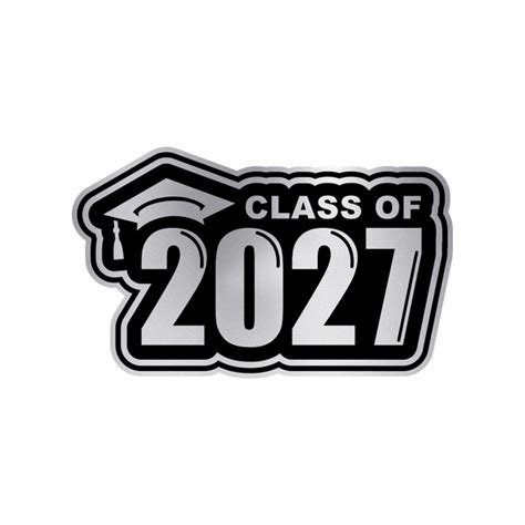 A Clipart Image Featuring The Text Class Of 2029 In Elegant Navy Blue Script On A White