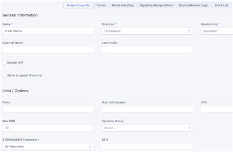 Microsoft Teams Configuration Guide For Direct Routing Microsoft Teams Configuration Guide For Direct Routing