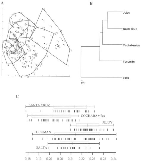 A Factorial Map Generated By Discriminant Analysis For The