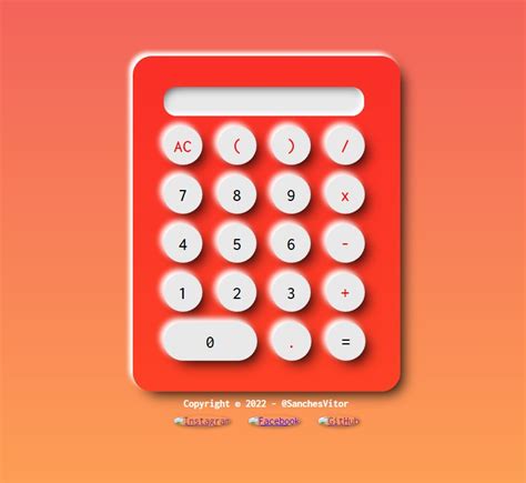 Github Sanchesvitorprojeto Calculadora Criação De Uma Calculadora