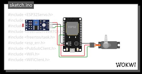 Fp Iot Jemuran Wokwi Esp32 Stm32 Arduino Simulator