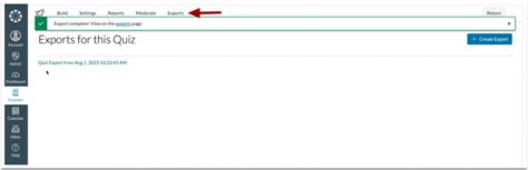 exporting new quizzes content as a qti file for in instructure