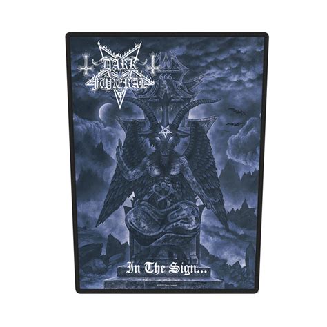 In The Sign Back Patch Dark Funeral
