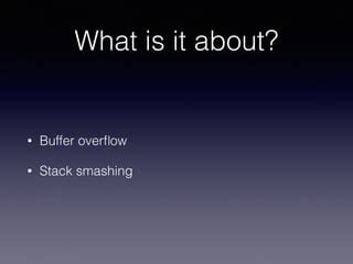 Null Bufferoverflow PPT