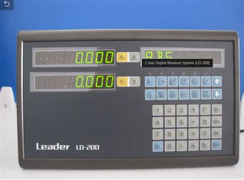 Plastic Digital Readout Systems For Milling Machine Capacity 2 Axis