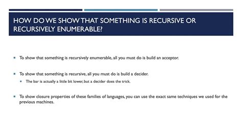Theory Of Computation Video 25 Recursive And Recursively Enumerable