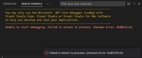 Attach Debugging With An Error For A Tye Application · Issue 192 · Microsoftvscode Tye · Github