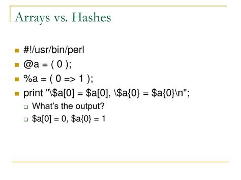 Ppt Perl Programming Powerpoint Presentation Free Download Id2964660