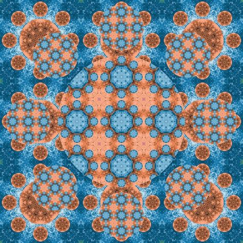 Premium Photo Seamless Abstract Pattern Square Seamless Background Rich Artistic Background