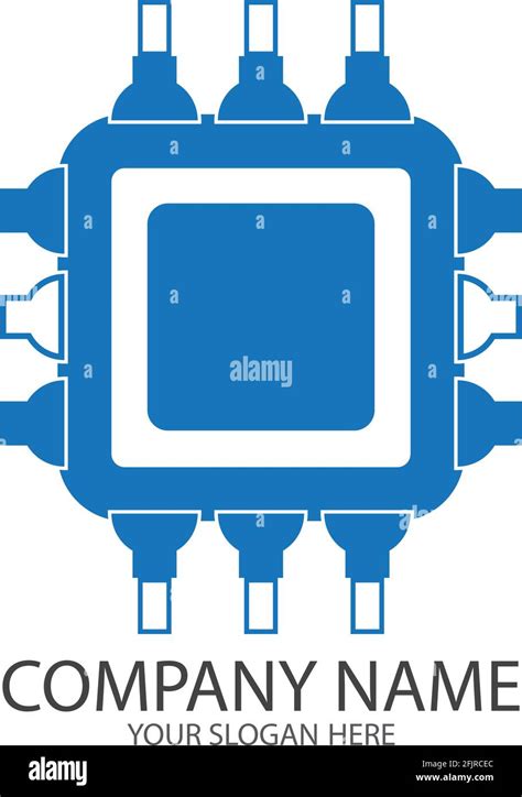 Cpu Simple Vector Icon Illustration Symbol Template Stock Vector Image And Art Alamy