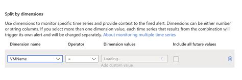 azure metric alert rule unable to split by dimensions microsoft qanda