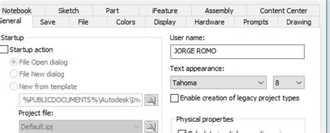 solved ilogic get user name property to custom parameter autodesk community