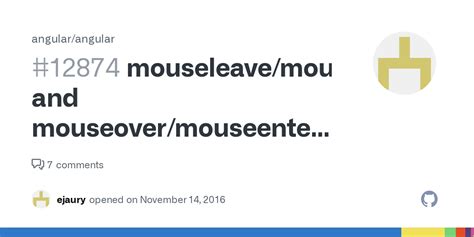 Mouseleavemouseout And Mouseovermouseenter Called Multiple Times When Using Ngfor · Issue