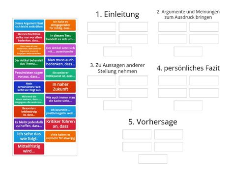 C1 Kommentar Redemittel Group Sort