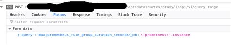 Prometheus POST Queries To Grafana Backend Are Truncated Issue Grafana Grafana GitHub