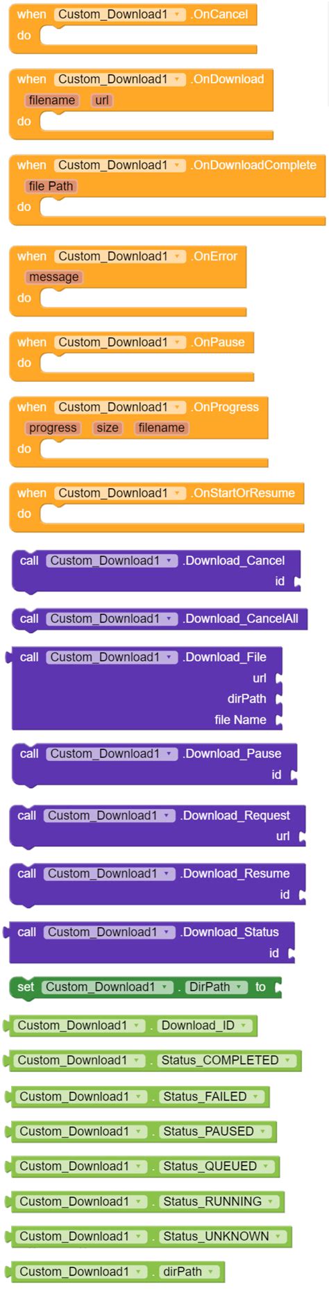 Custom Download Extension Deephost Extension