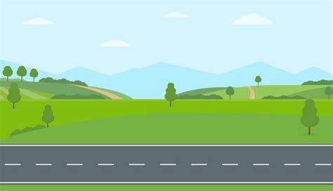 Road Cartoon