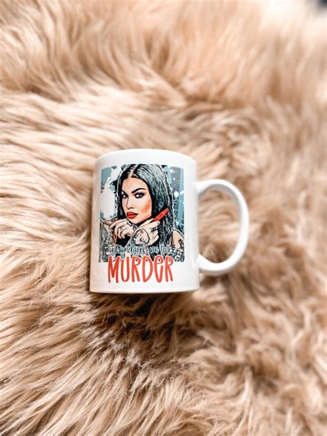 Bailey Sarian Coffee Mug Ceramic Mug Mugs Sublimated Mug Murder