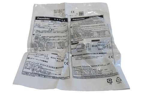 NEW PANASONIC GX F B P C PROXIMITY SENSOR GLN FBP GXF BPC SB Industrial Supply Inc
