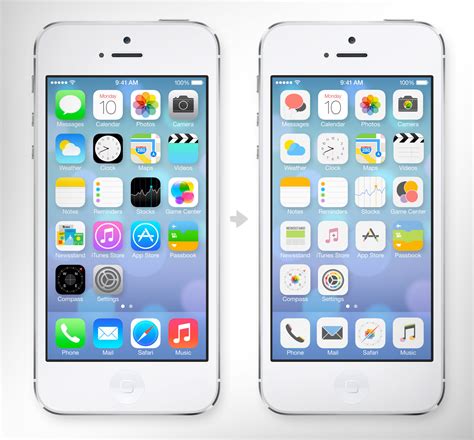 Fixing The IOS 7 Icons Baekdal