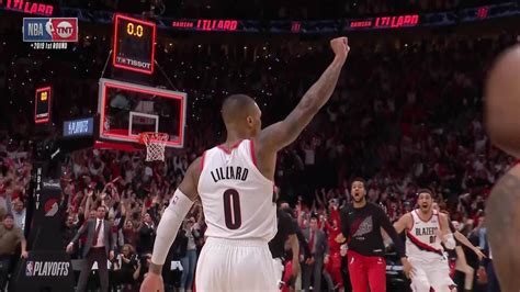 Damian Lillard 2022 Playoffs Game Winner