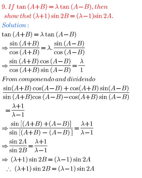 Intermediate Maths Solutions For Exercise 6 E Trigonometric Ratios