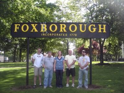 Foxboro Commons Iconic Sign Refurbished Local News