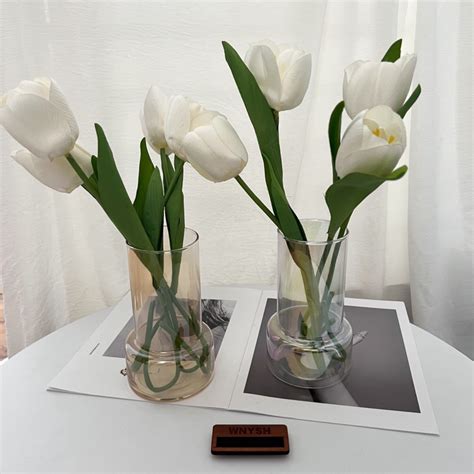 Jual Rainbow Glass Vase Vas Bunga Nordic Vas Rustic Vas Keramik Vas